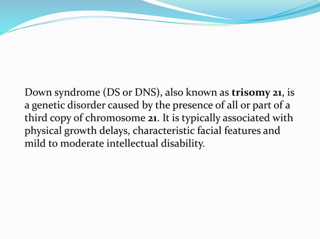 Genetic & ;Development Disorders Down's syndrome. | PPTX | Thyroid ...