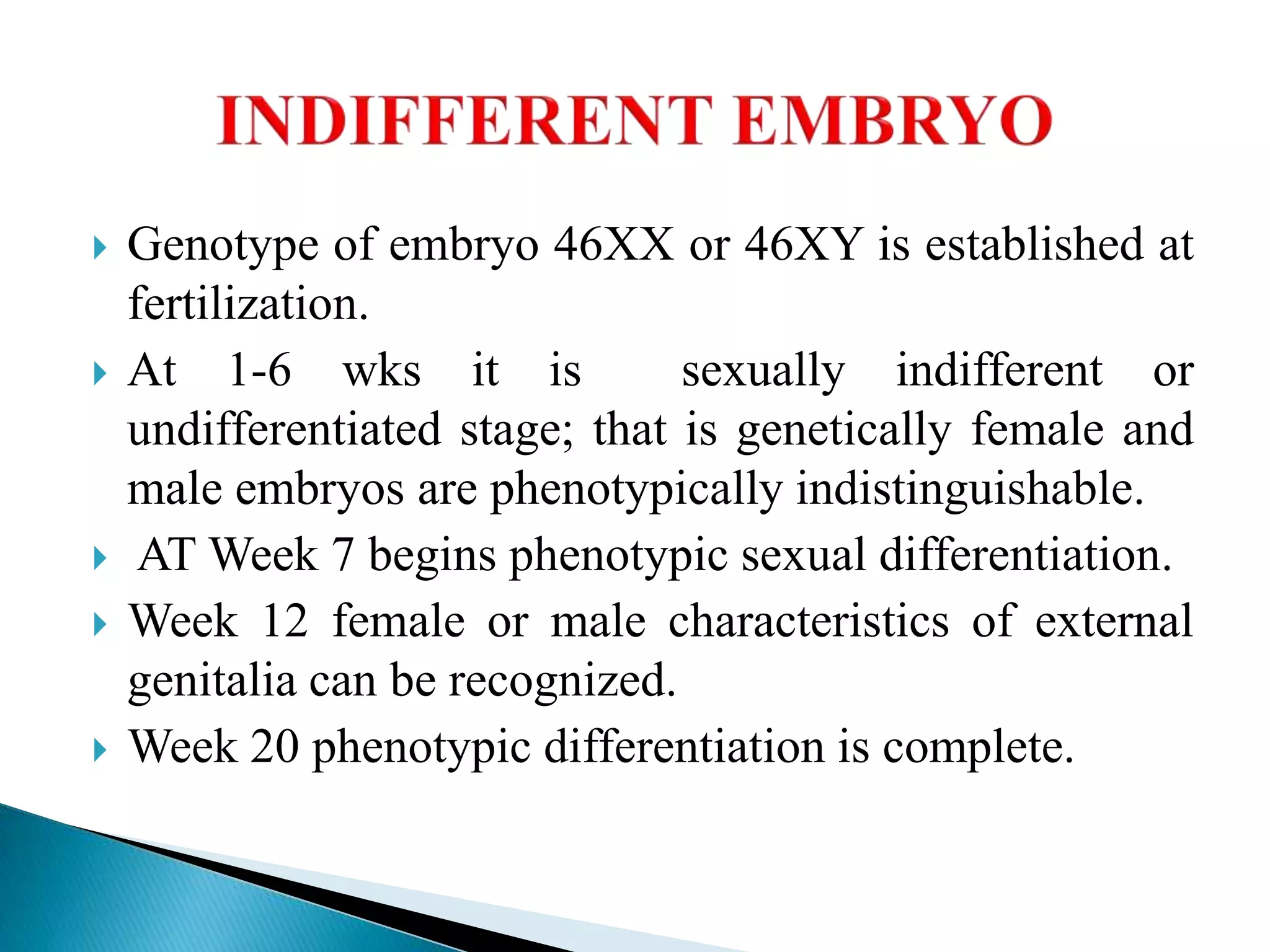 Genetic development and anatomy of female reproductive organs | PPTX