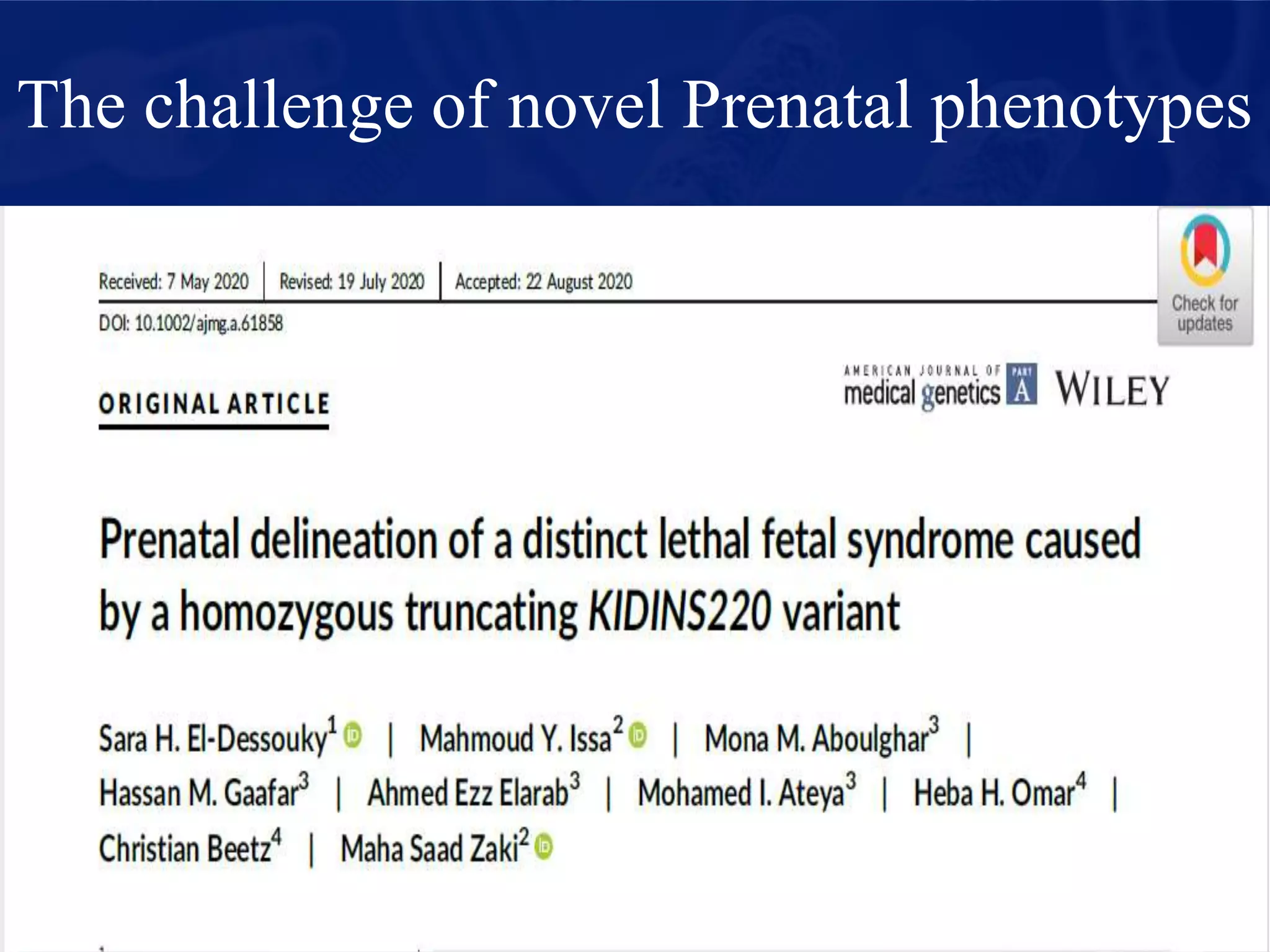 genetic diagnostic approach to malformed fetus .pptx