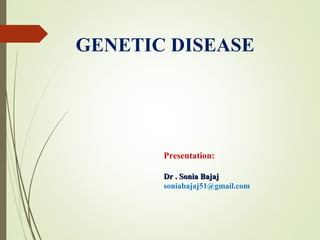 Genetic disease | PPT