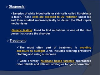 Genetic diseases and gene therapy | PPTX