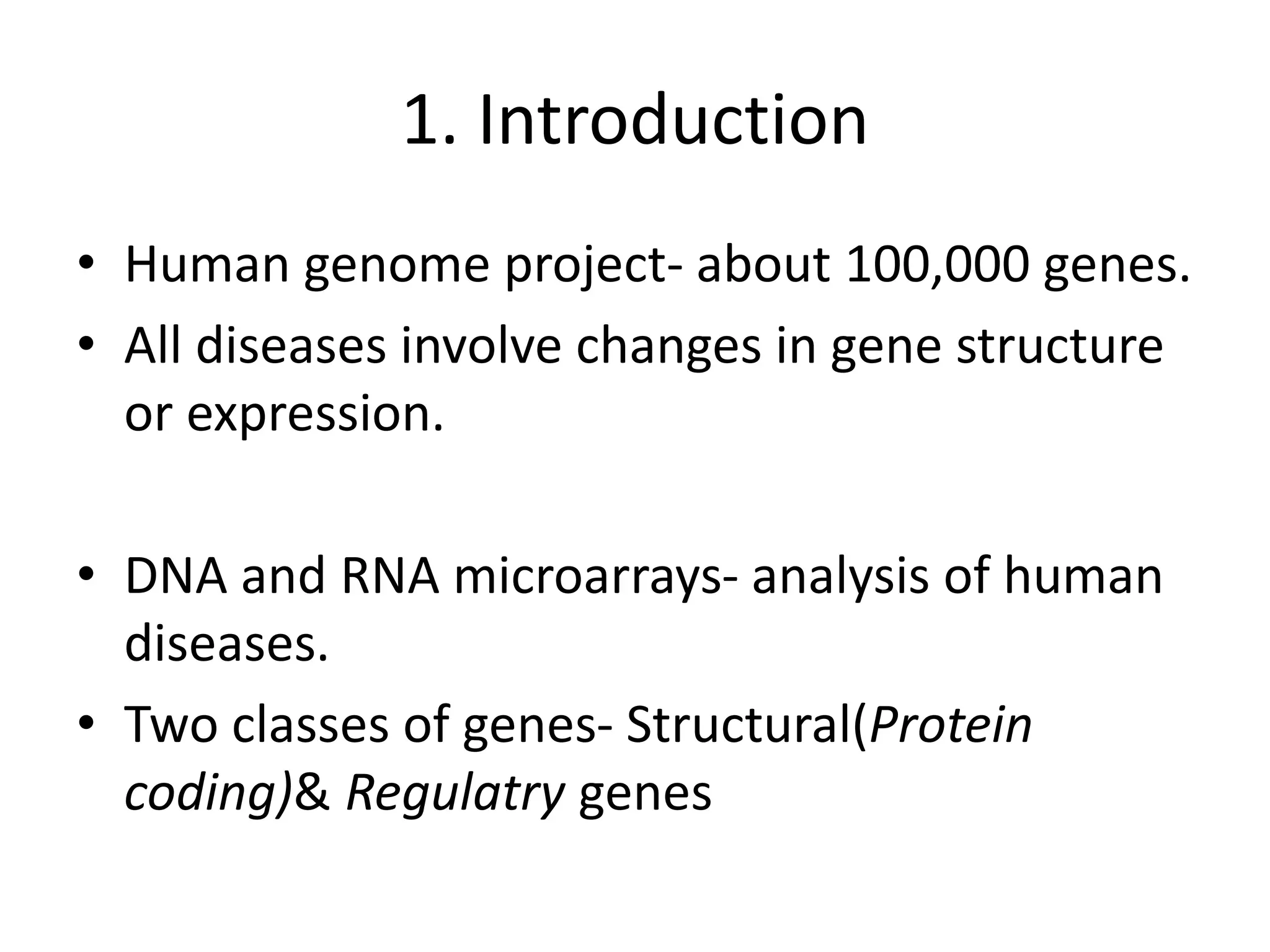 Genetic diseases lecture | PPTX