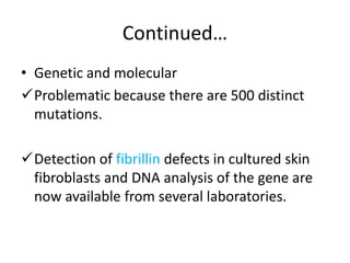 Genetic diseases lecture | PPTX