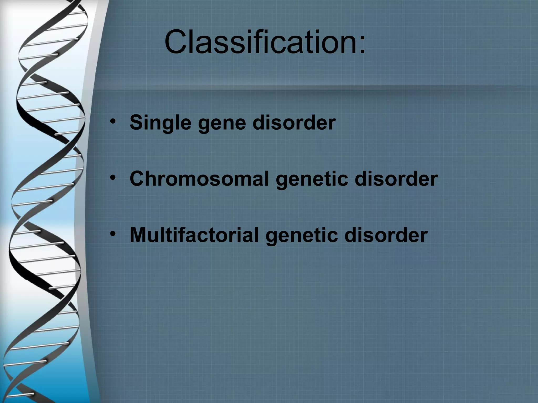 Genetic disorder | PPT