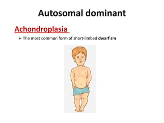 Genetic disorder or Genetically transmitted disease | PPTX