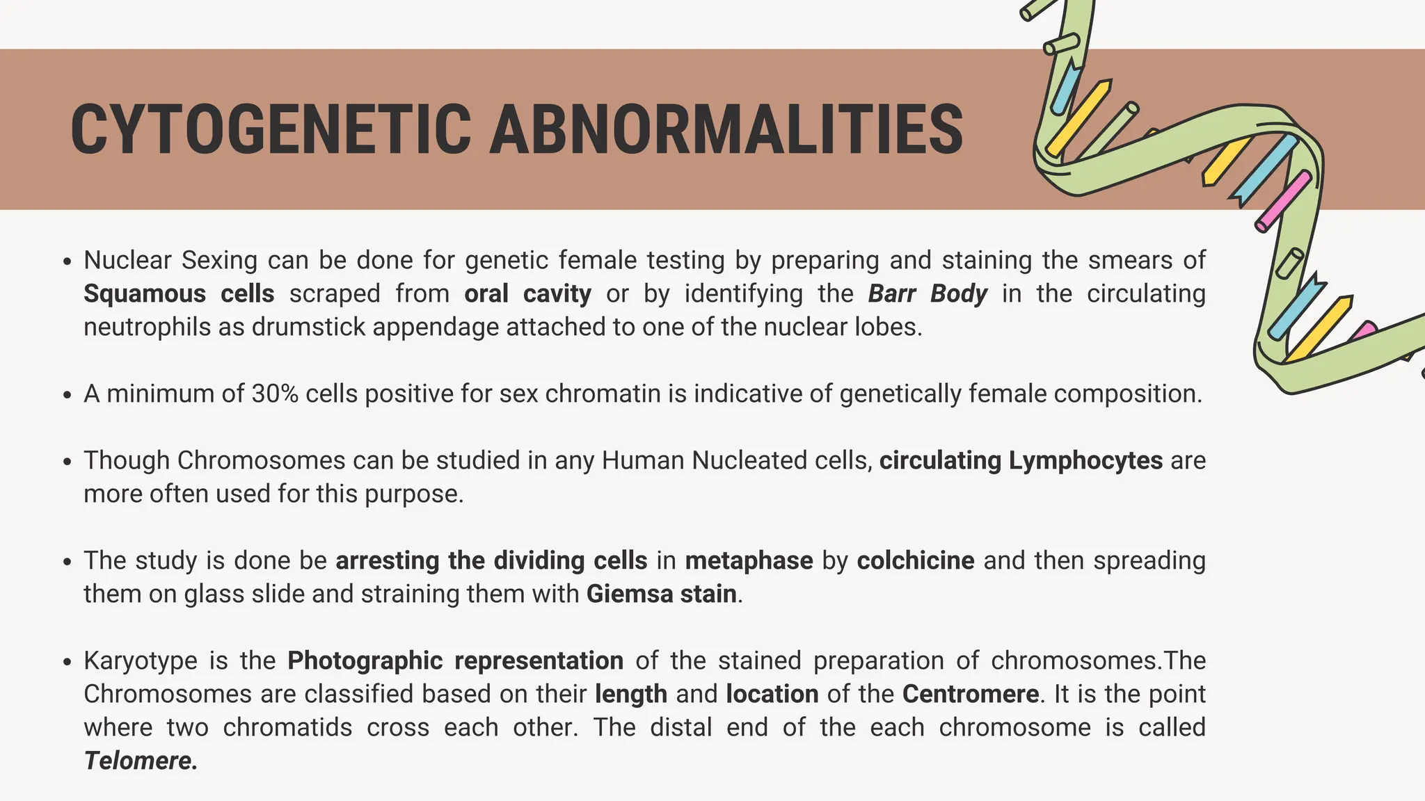 Genetic Disorders: Causes, Classifications and Chromosomal ...
