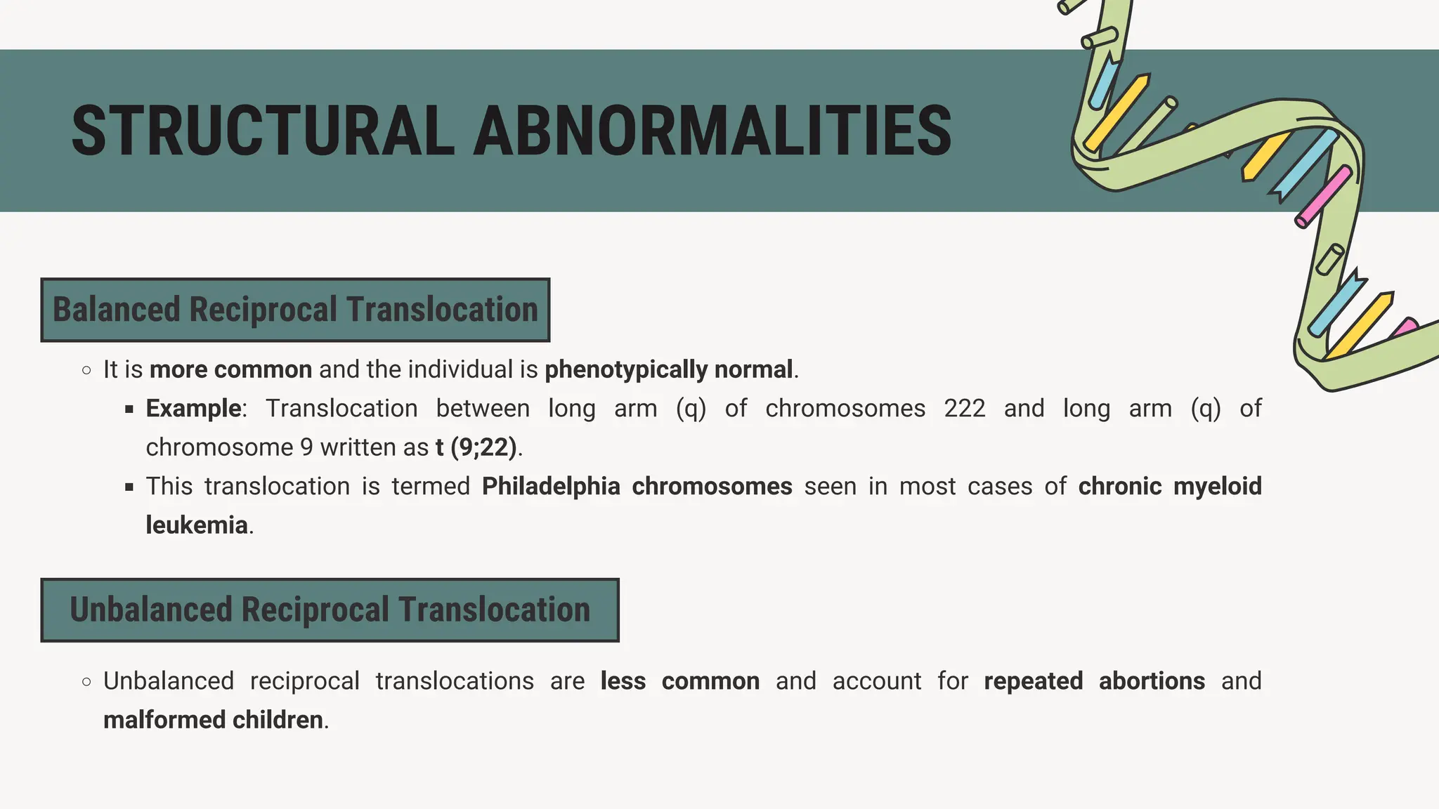 Genetic Disorders: Causes, Classifications and Chromosomal ...