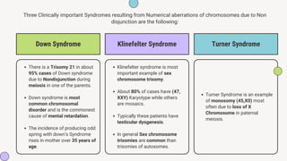 Genetic Disorders: Causes, Classifications and Chromosomal ...