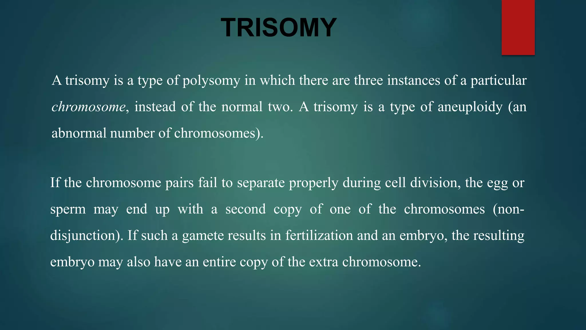 Genetic disorder and Chromosomal abnormalities | PPTX