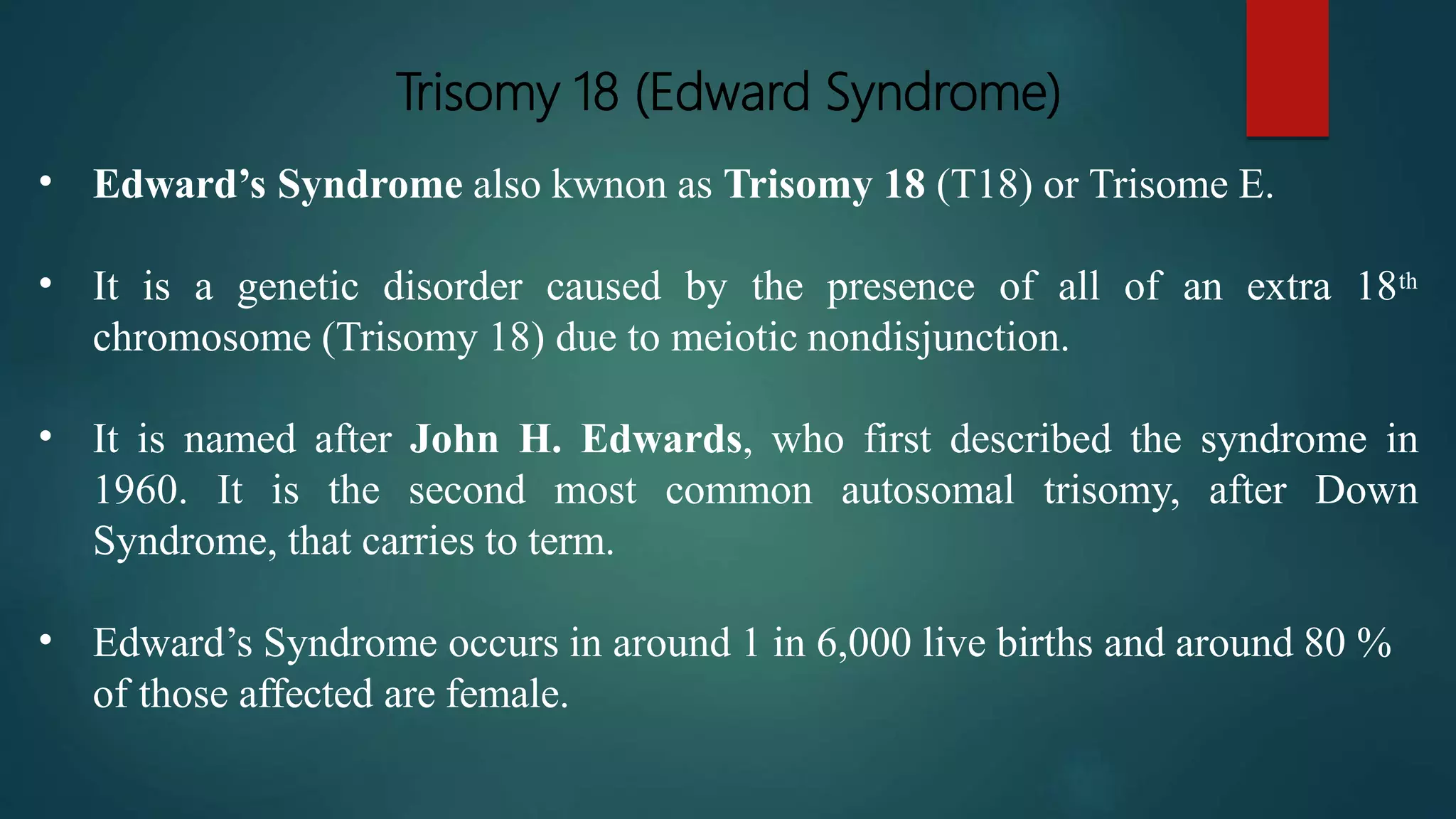 Genetic disorder and Chromosomal abnormalities | PPTX