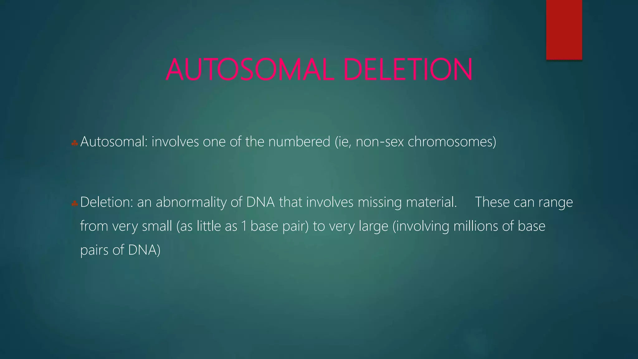 Genetic disorder and Chromosomal abnormalities | PPTX