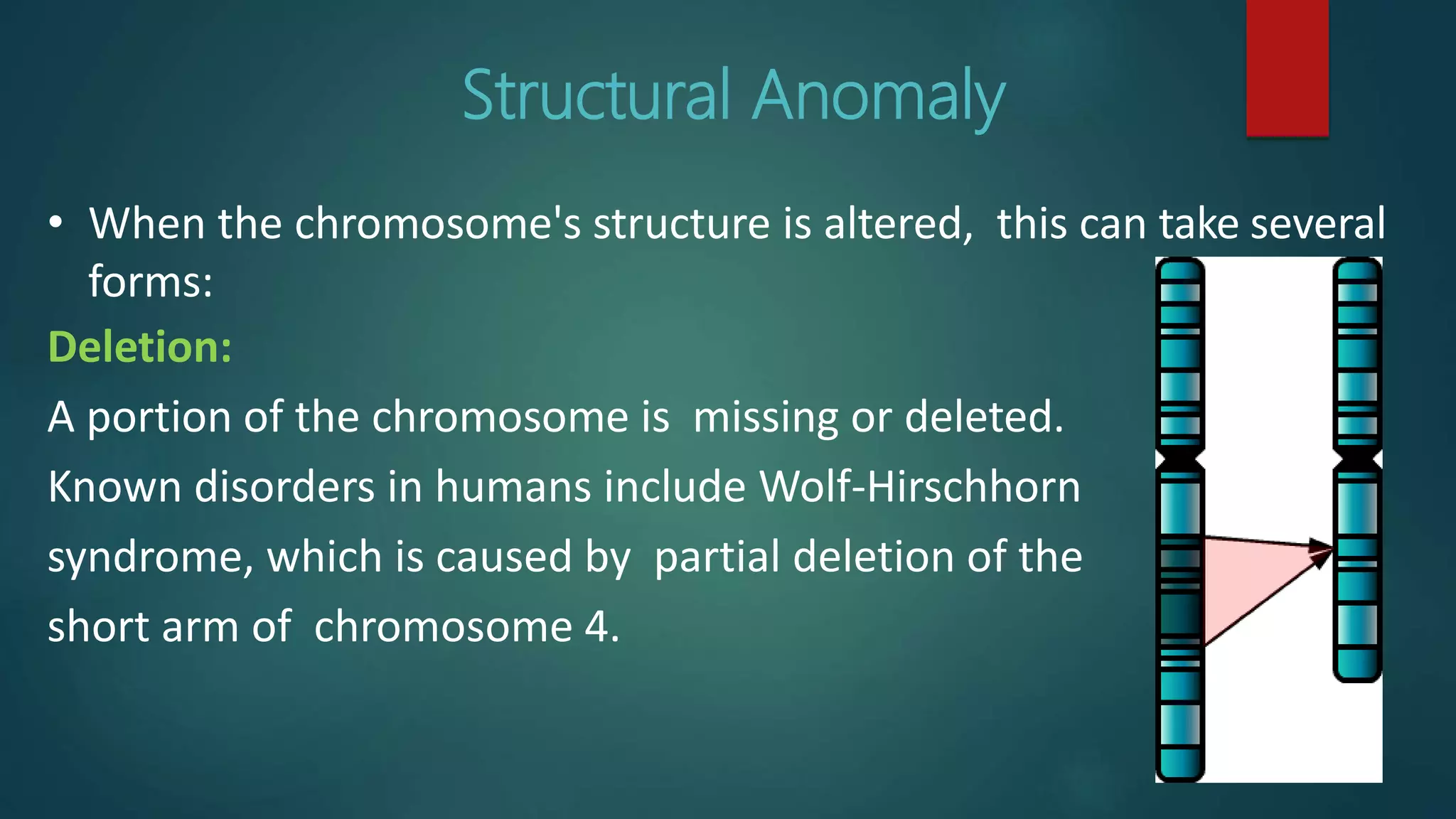 Genetic disorder and Chromosomal abnormalities | PPTX