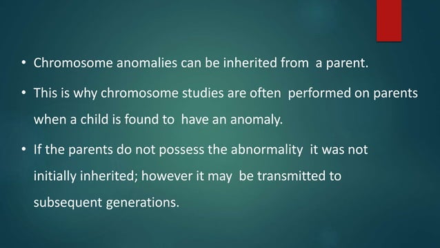 Genetic disorder and Chromosomal abnormalities | PPTX