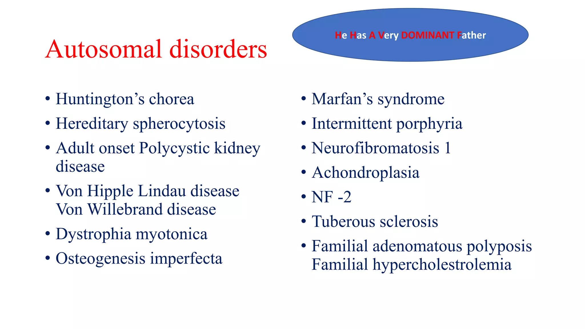 GENETIC DISORDER, MUTATIONS, CYTOGENETIC DISORDERS | PPTX
