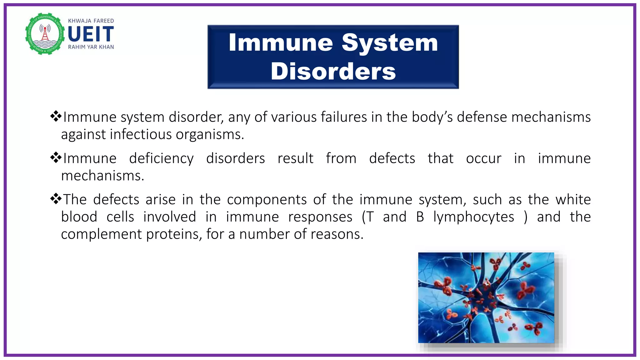 Genetic Disorder of Immune system presentation.pptx | Free Download