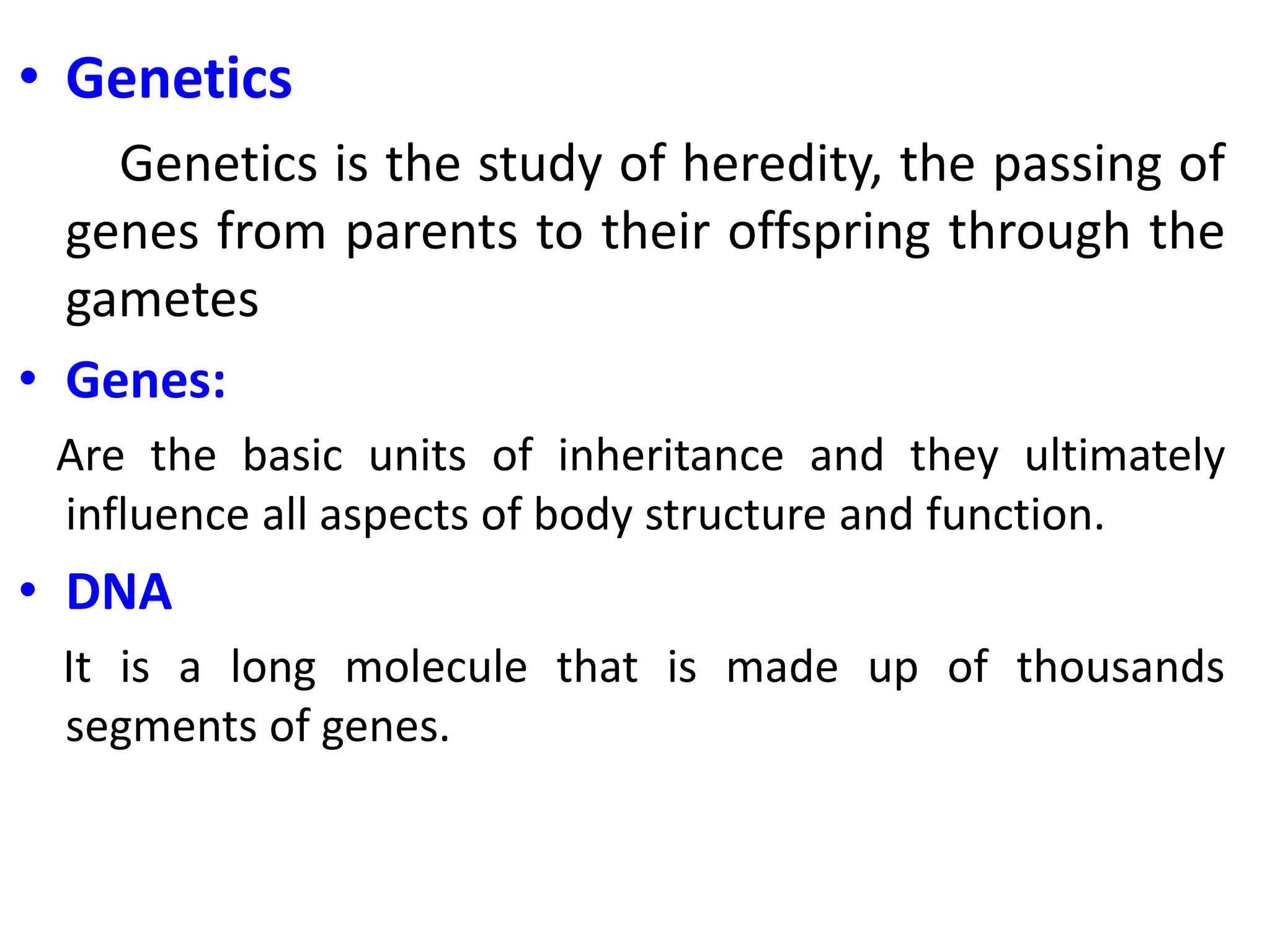Genetic disorder power point lecture by Hamid Khan | PPT