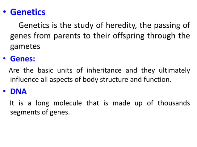 Genetic disorder power point lecture by Hamid Khan | PPT