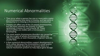 Genetic disorderr | PPTX
