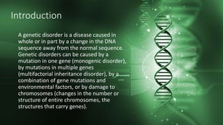 Genetic disorderr | PPT