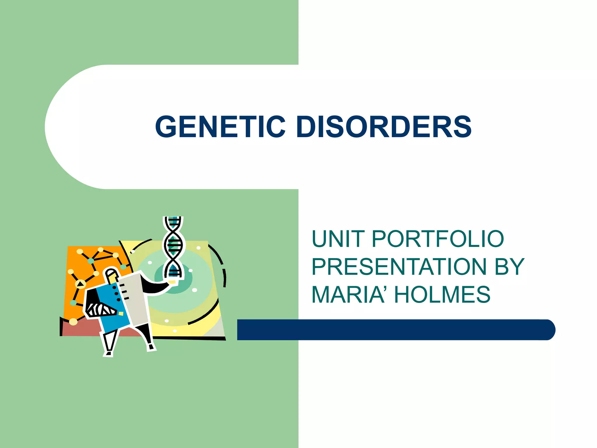 Genetic Disorders | PPT