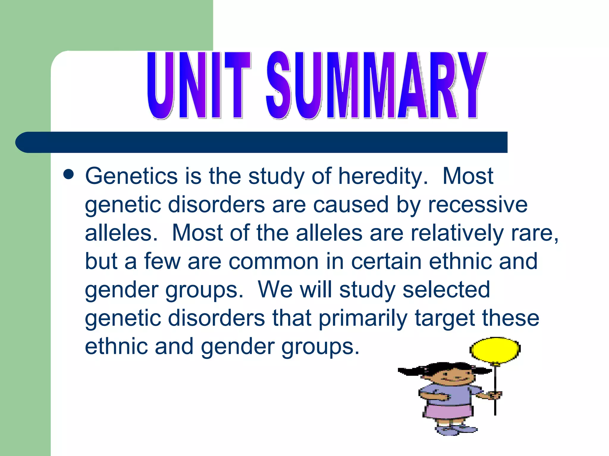 Genetic Disorders | PPT