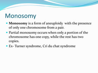 Genetic disorders | PPTX