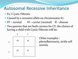 Genetic disorders | PPTX