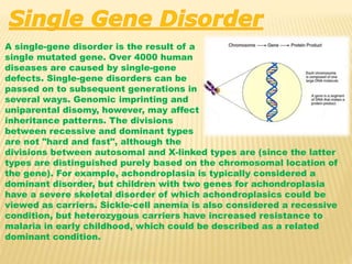 Genetic disorders | PPTX