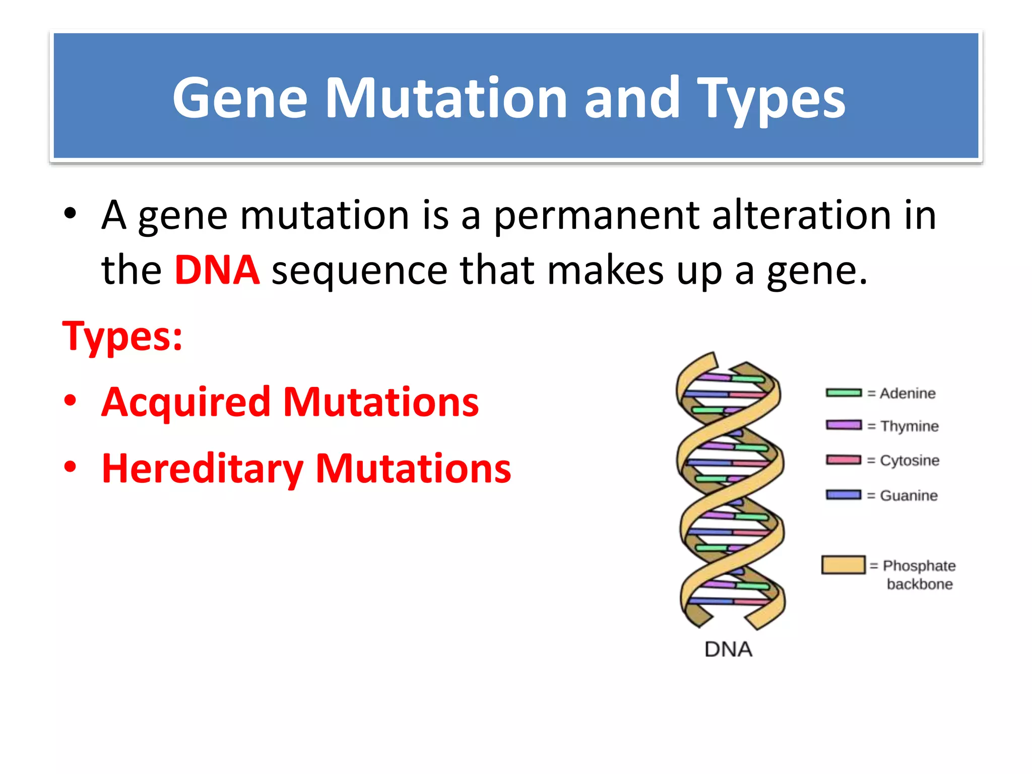 Genetic disorders | PPTX