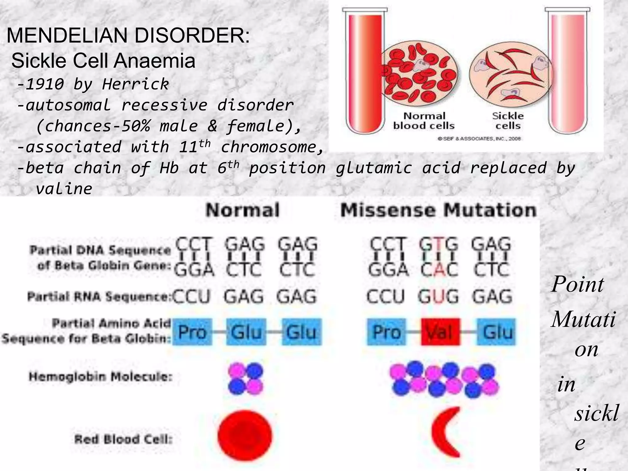 Genetic disorders | PPTX