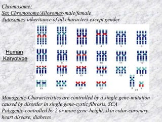 Genetic disorders | PPTX