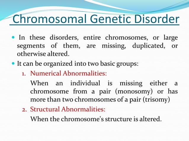 Genetic disorders pdf | PPT