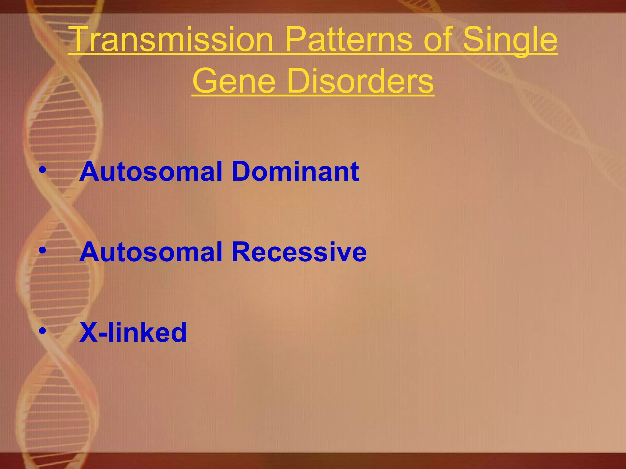 Genetic disorders 3 | PPT