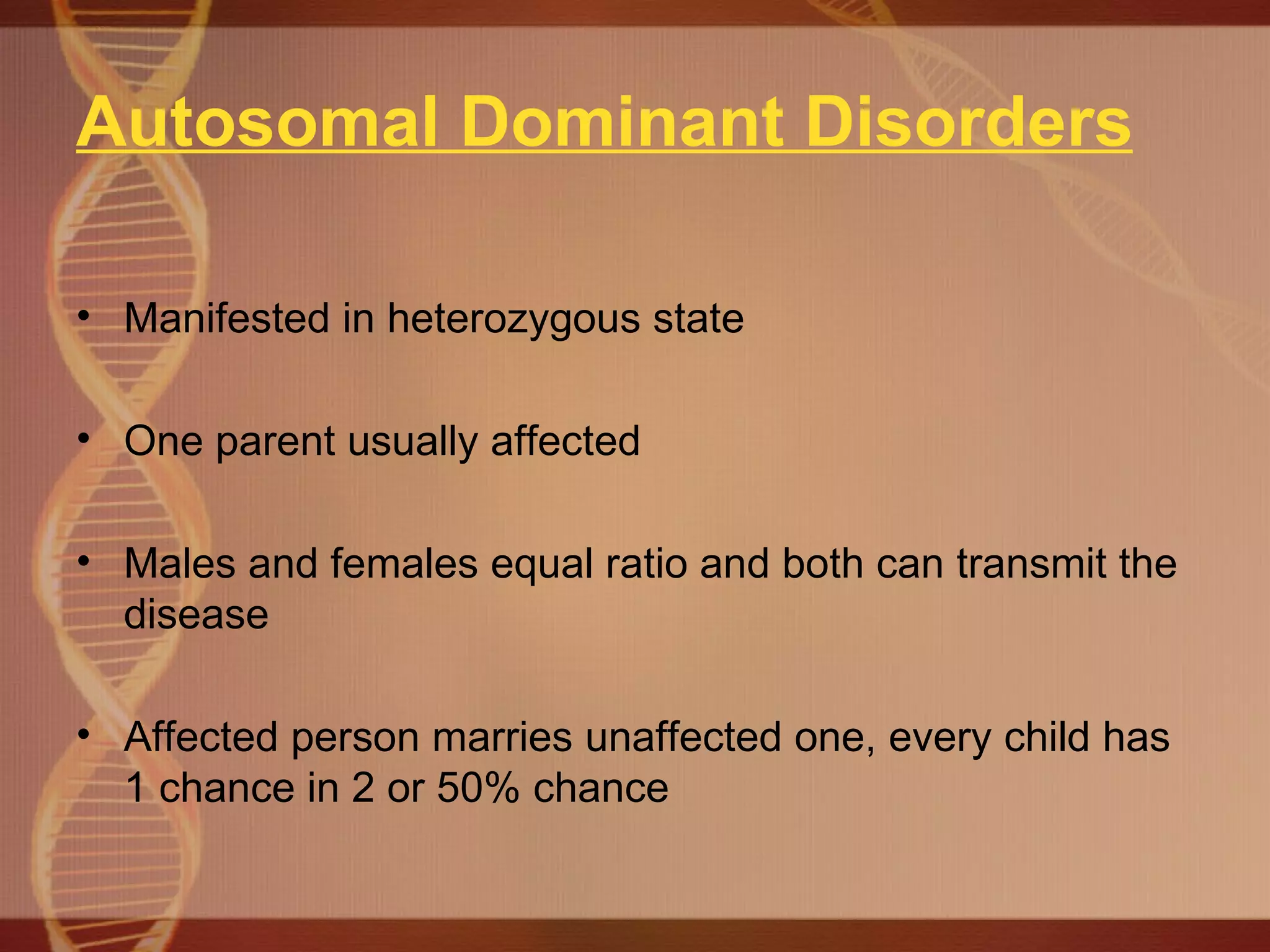 Genetic disorders 3 | PPT