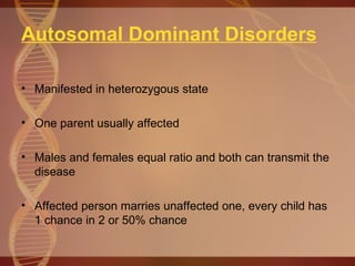Genetic disorders 3 | PPT