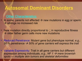 Genetic disorders 3 | PPT