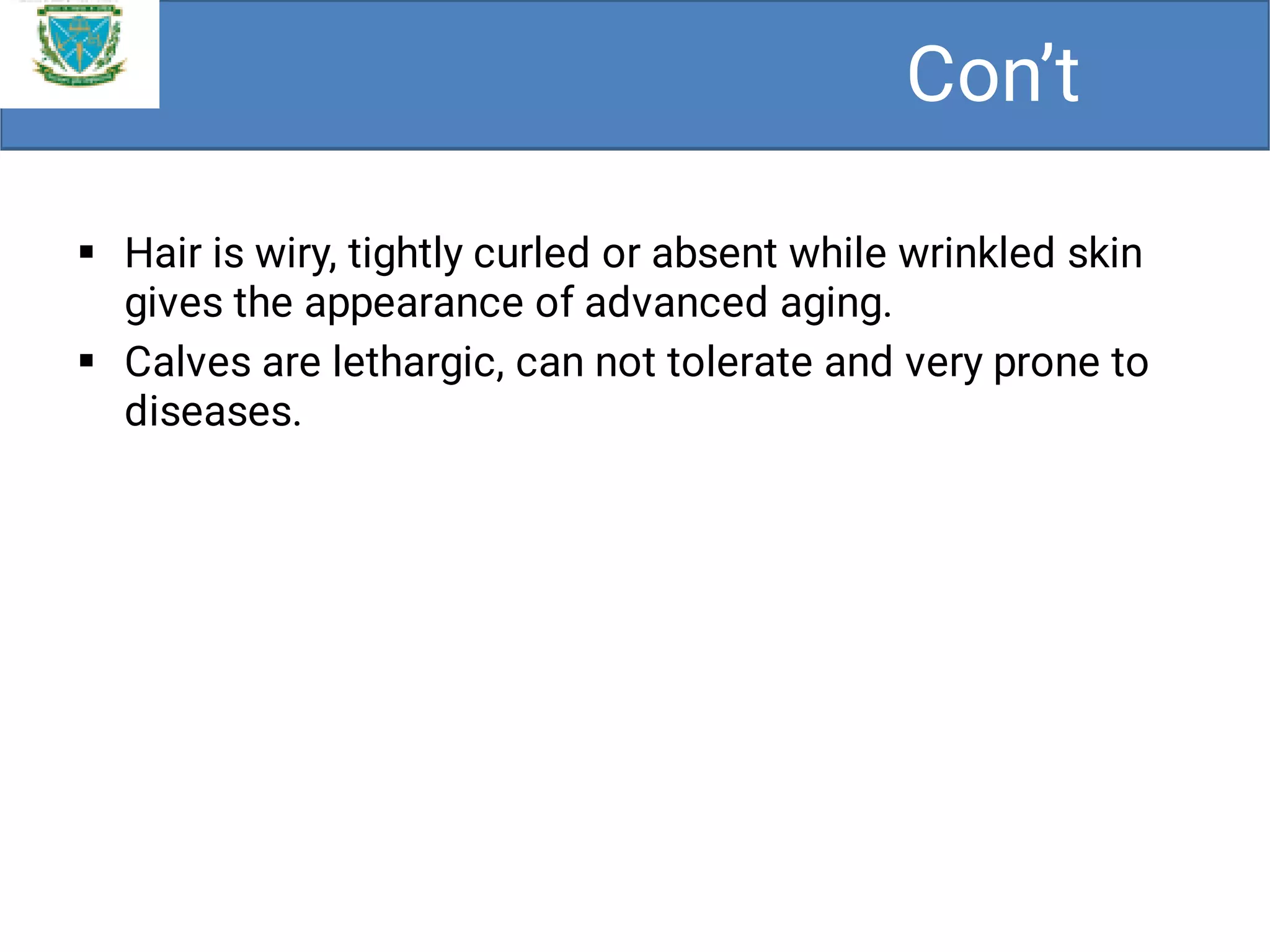 Genetic disorders in cattle | PDF