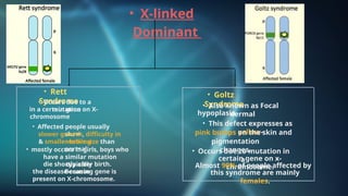 Genetic and Chromosomal Disorders in Humans | PPTX