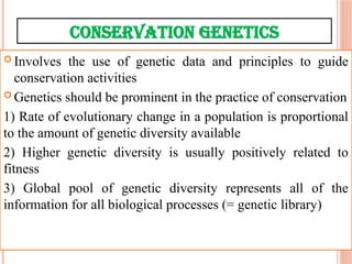 "Genetic Diversity: A Key to Species Survival and Ecosystem Resilience ...