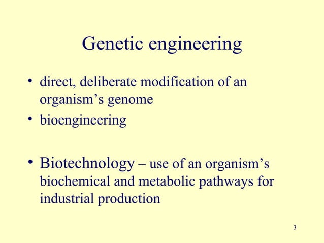 Genetic engineering | PPS | Biotech and Biomedical Industry | Industries