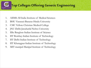 Genetic engeneering prospects | PPT