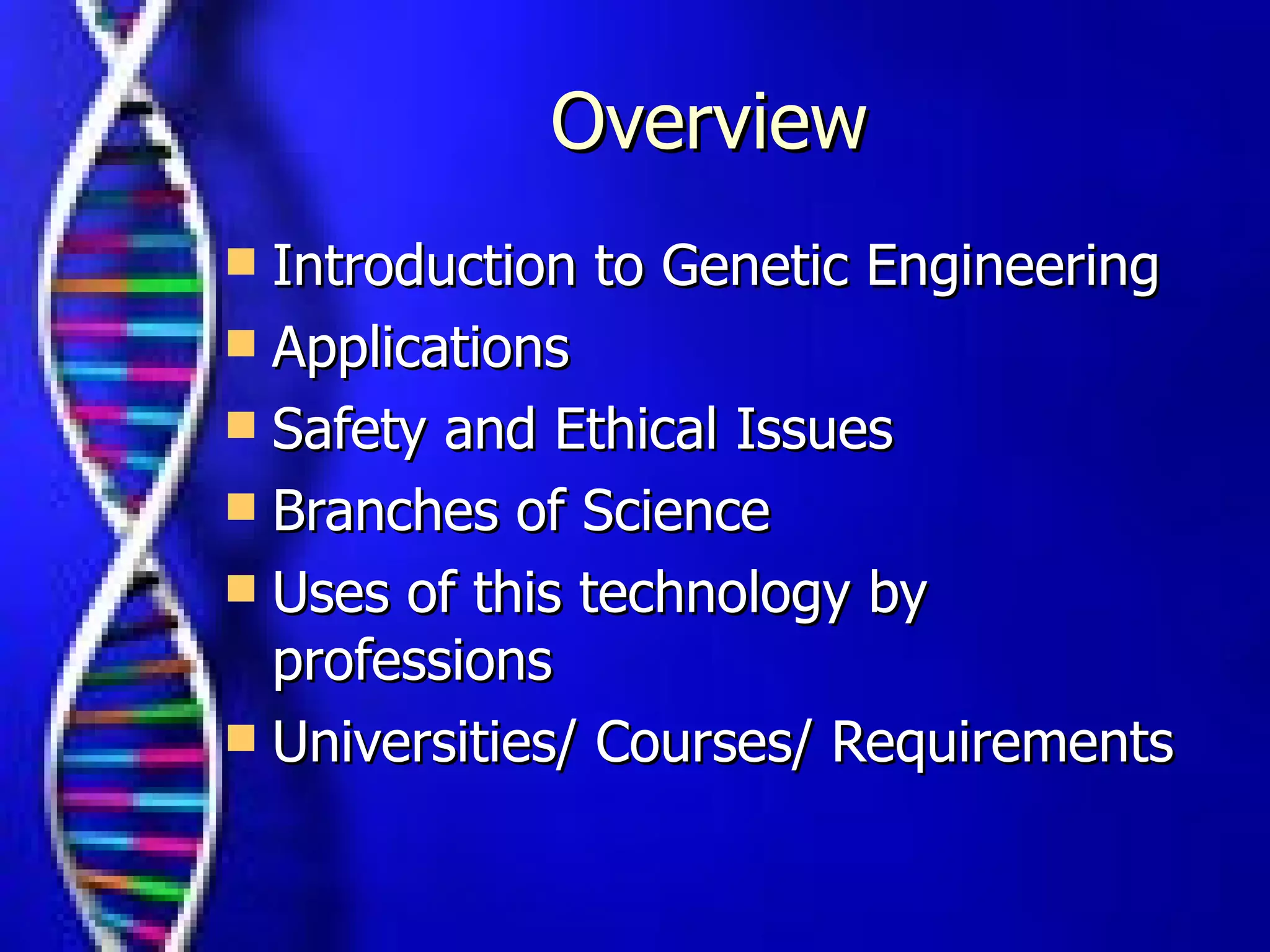 Genetic engineering | PPT