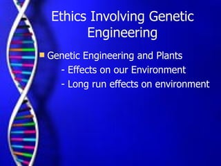 Genetic engineering | PPT