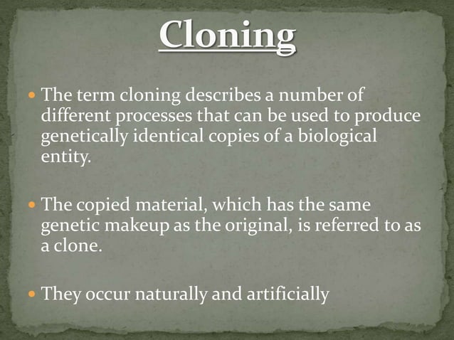 Introduction to Genetic Engineering | PPTX