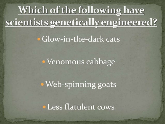 Introduction to Genetic Engineering | PPTX