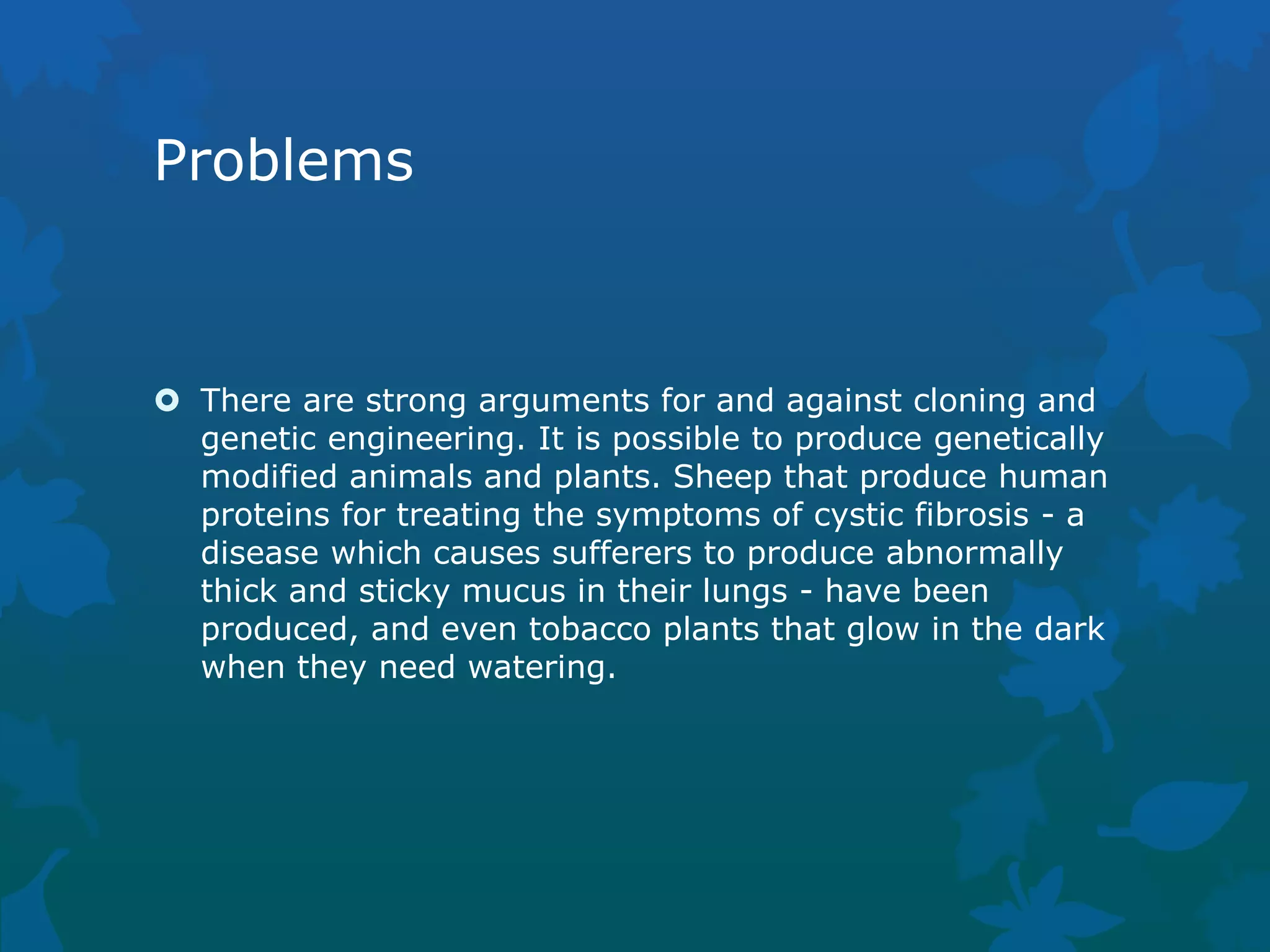 Genetic engineering | PPT