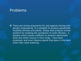 Genetic engineering | PPT