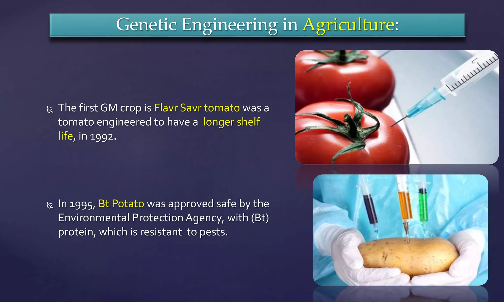 Genetic engineering | PPTX