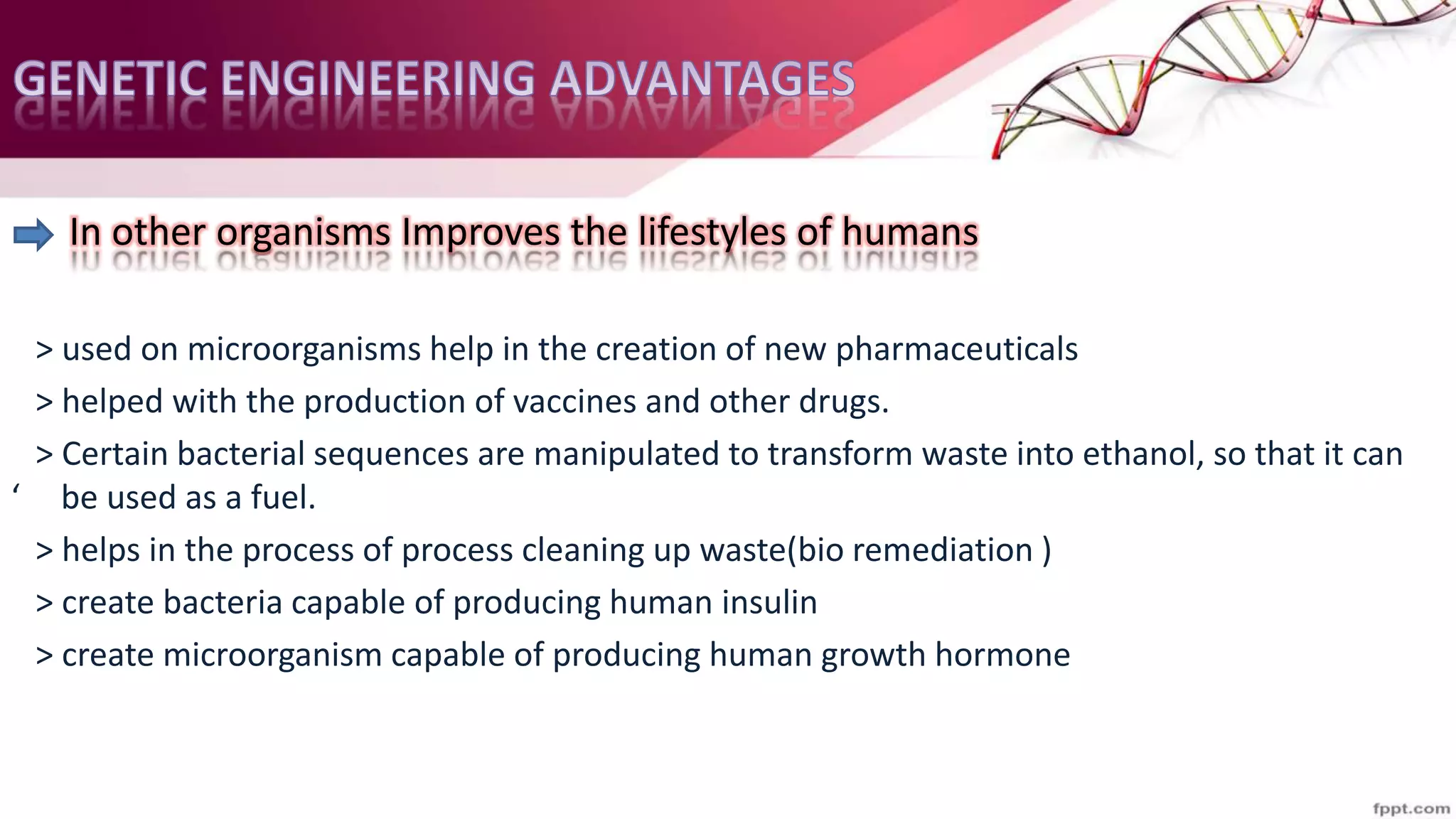 Genetic engineering | PPT