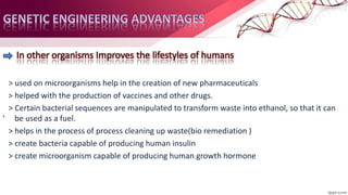 Genetic engineering | PPT